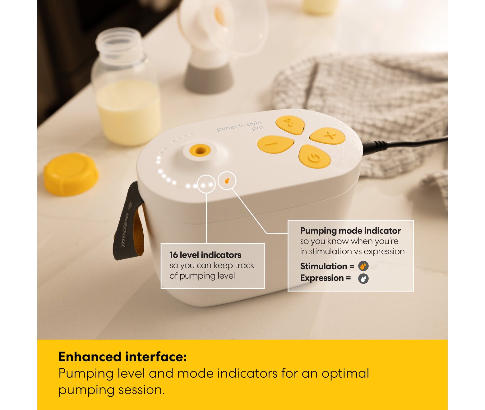 Pump In Style® Pro Double Electric Breast Pump | Medela