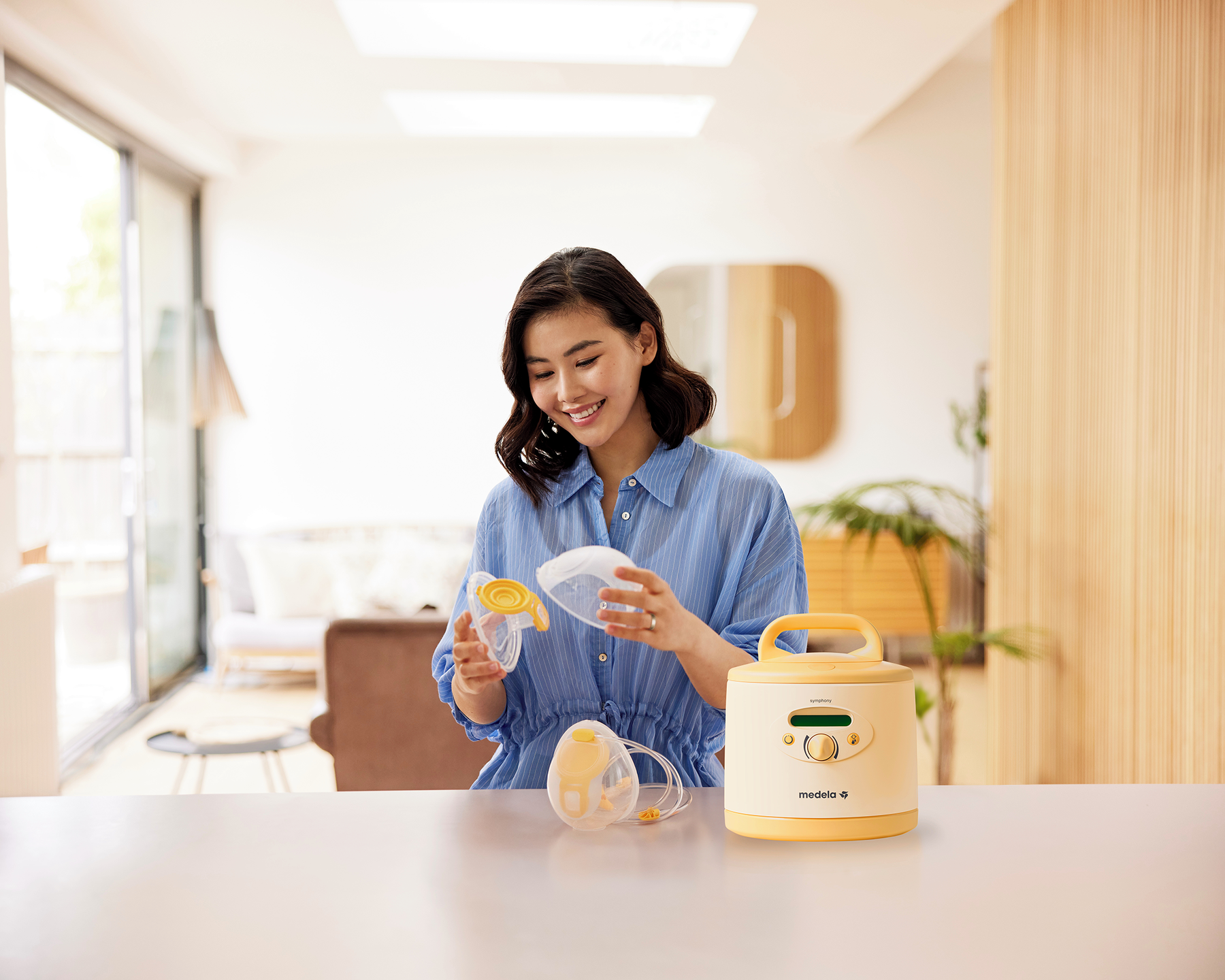 Hands-free Doppelpumpset für die Symphony®