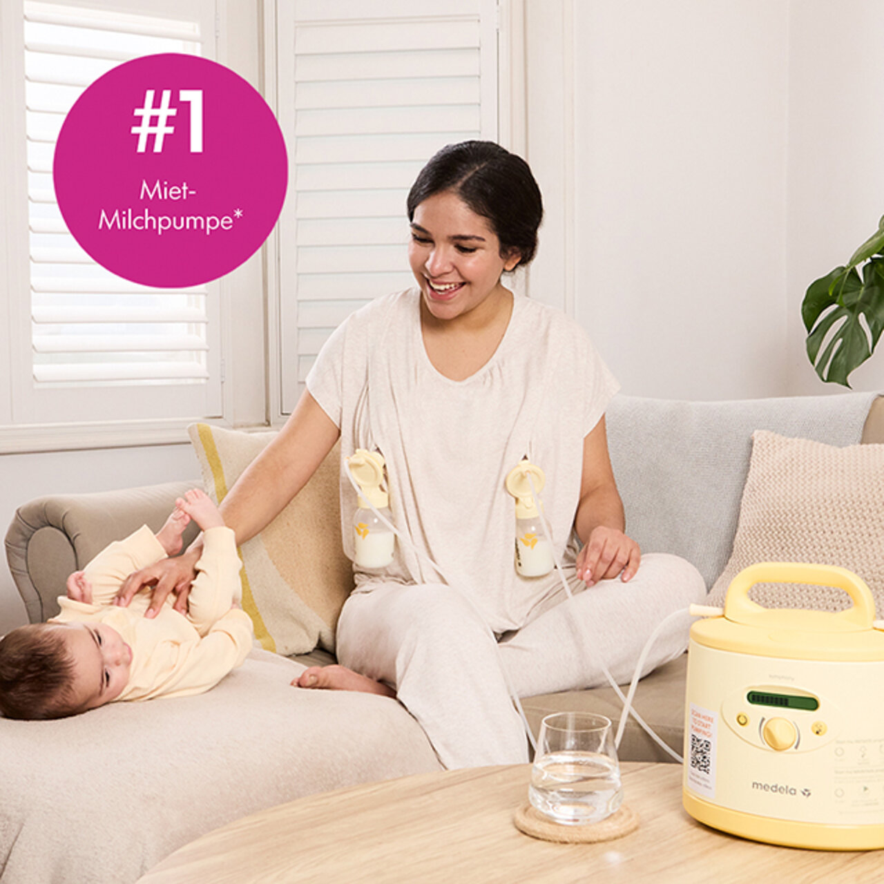 Milchpumpe mieten: Medela Symphony | Medela
