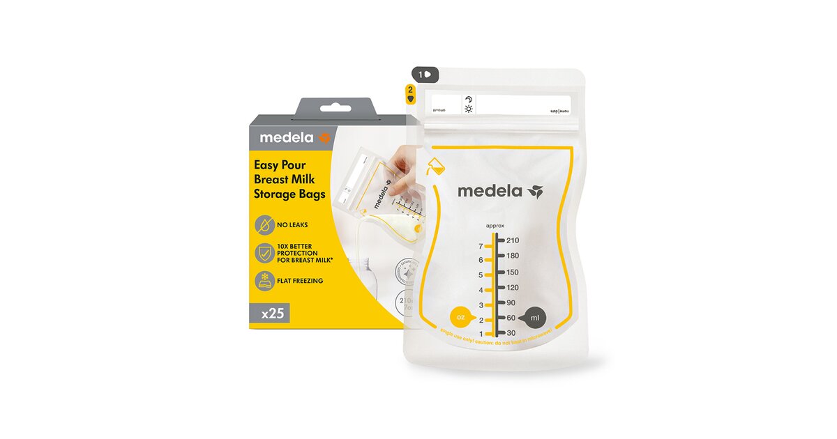 Easy Pour Breast Milk Storage Bags | Medela