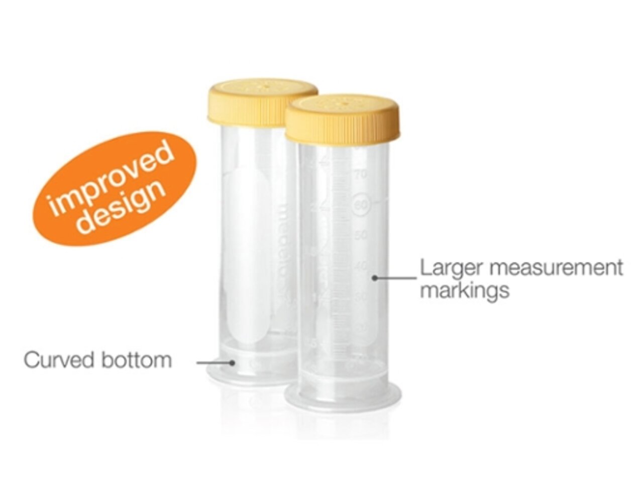 80 mL Breast Milk Containers, 12 count