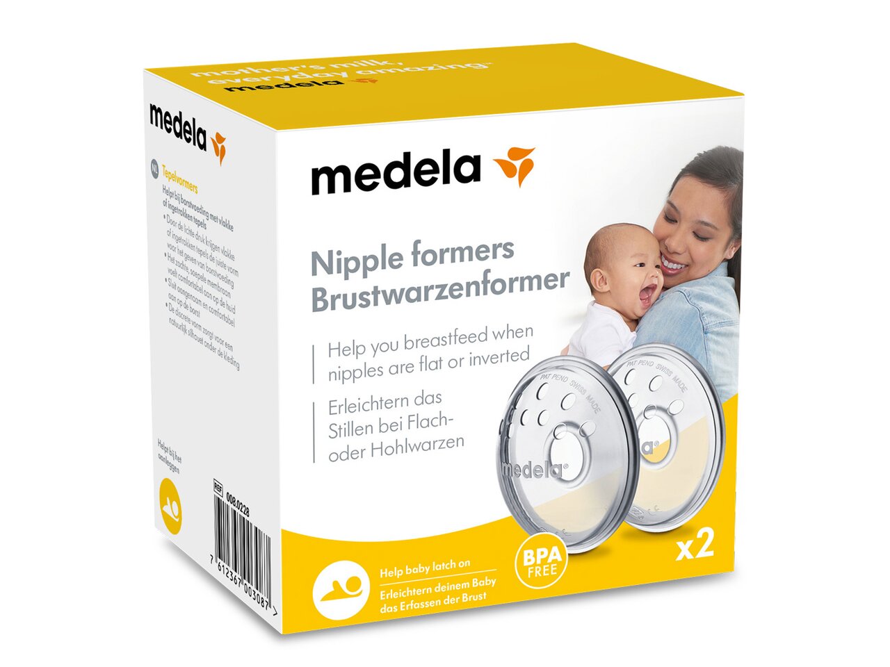 Nipple formers | Breastfeeding products | Medela Nipple formers | Breastfeeding products | Medela