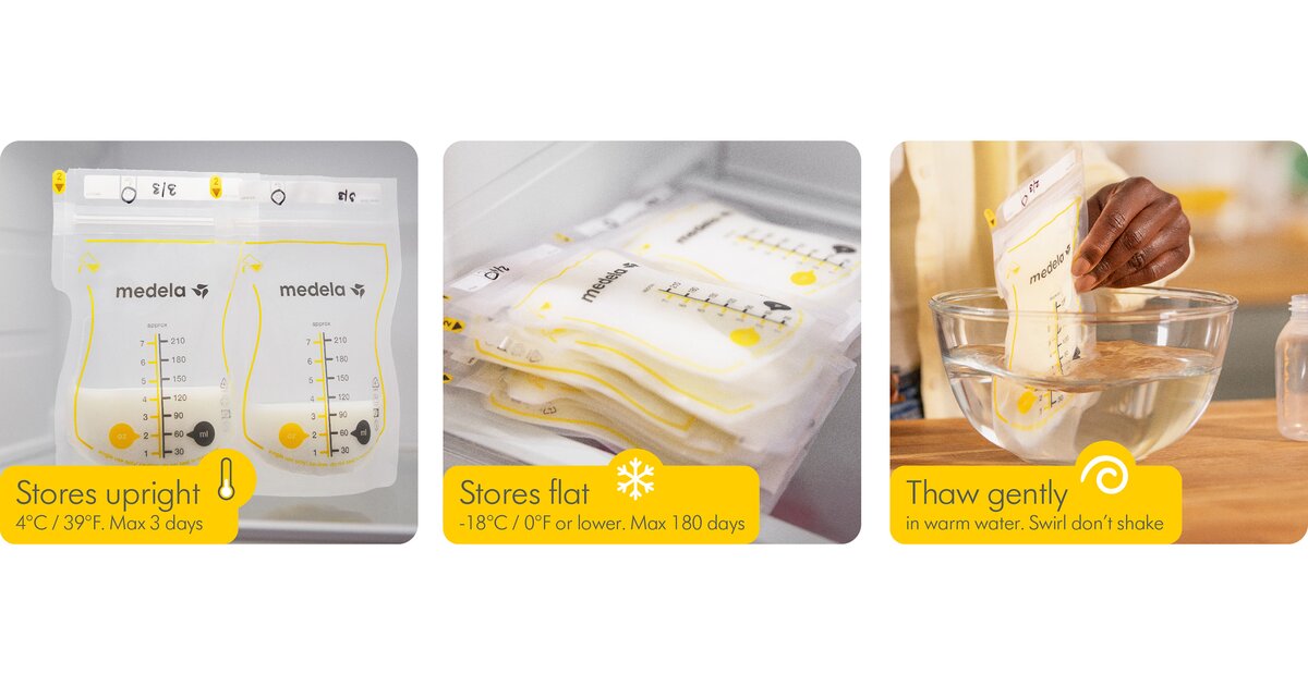 How to store, freeze and thaw breast milk | Medela